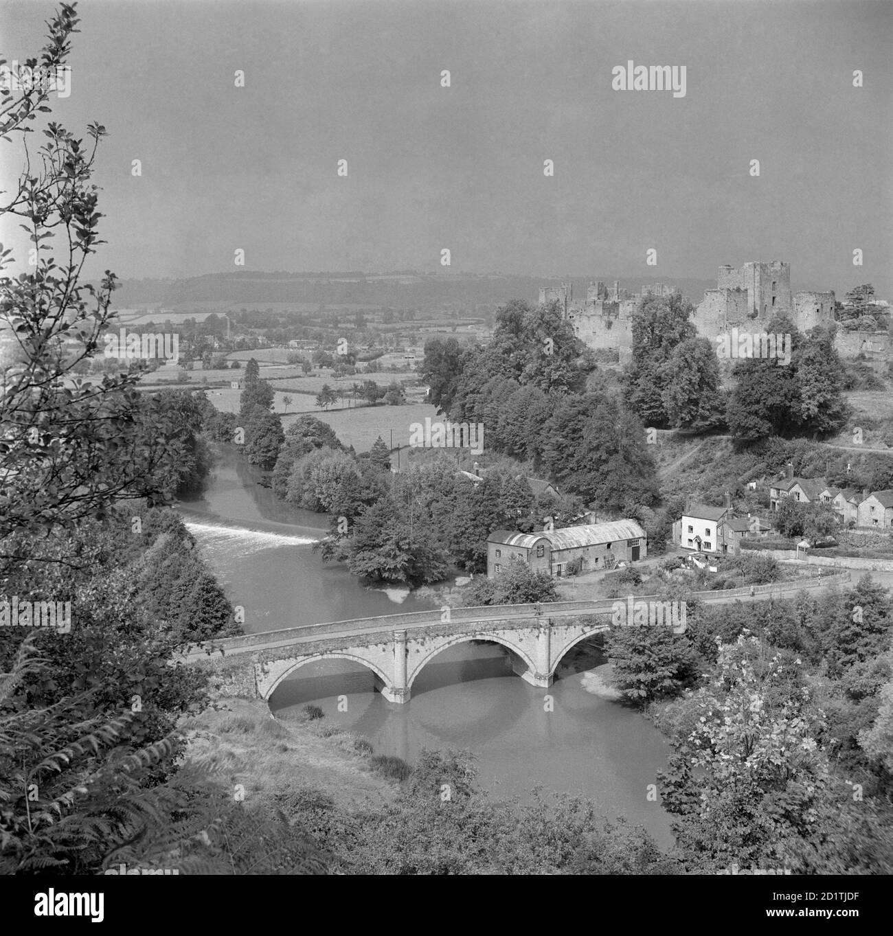 Aerial view of ludlow hi-res stock photography and images - Alamy