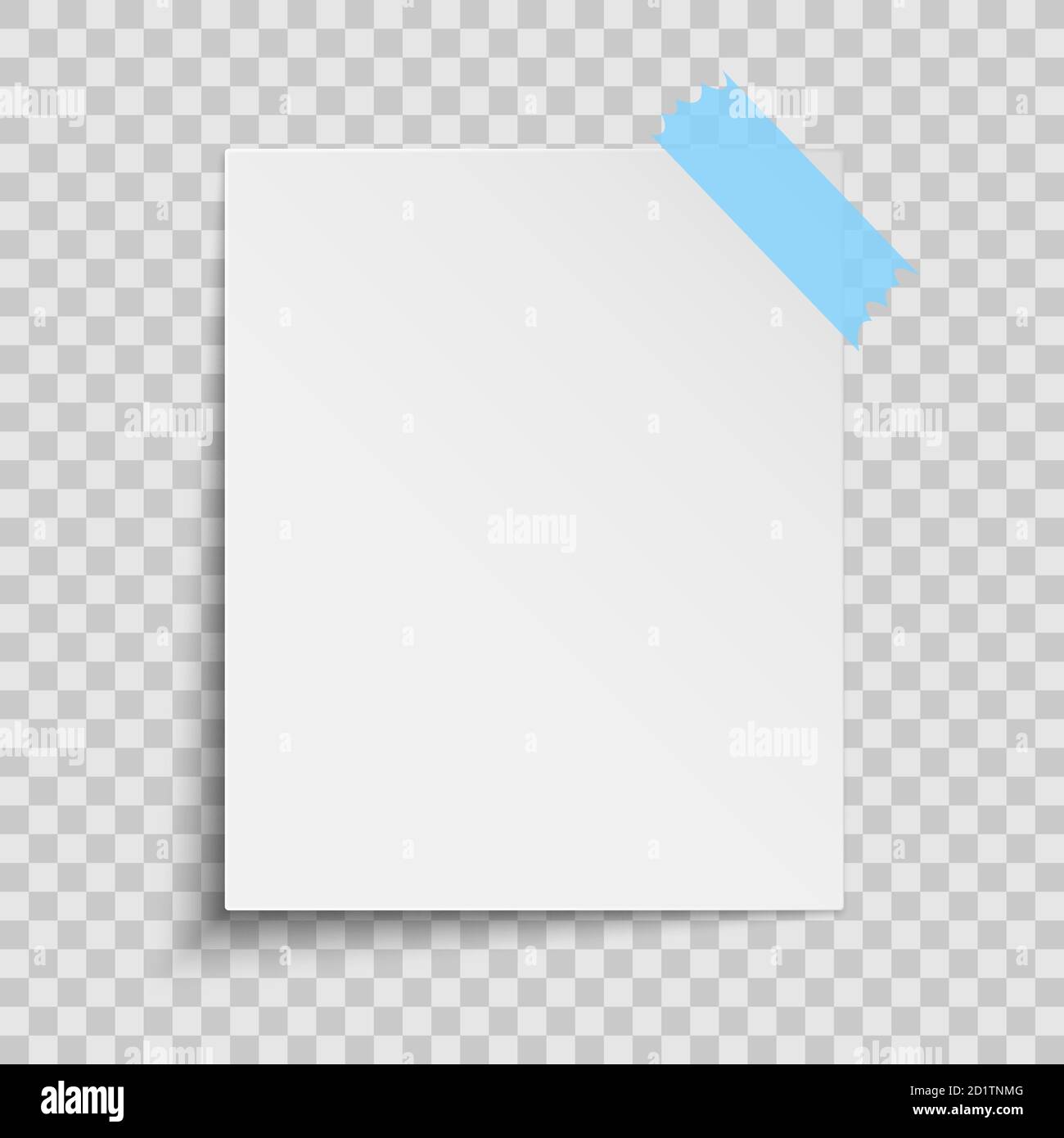 Paper tape square tag Stock Vector Images - Alamy