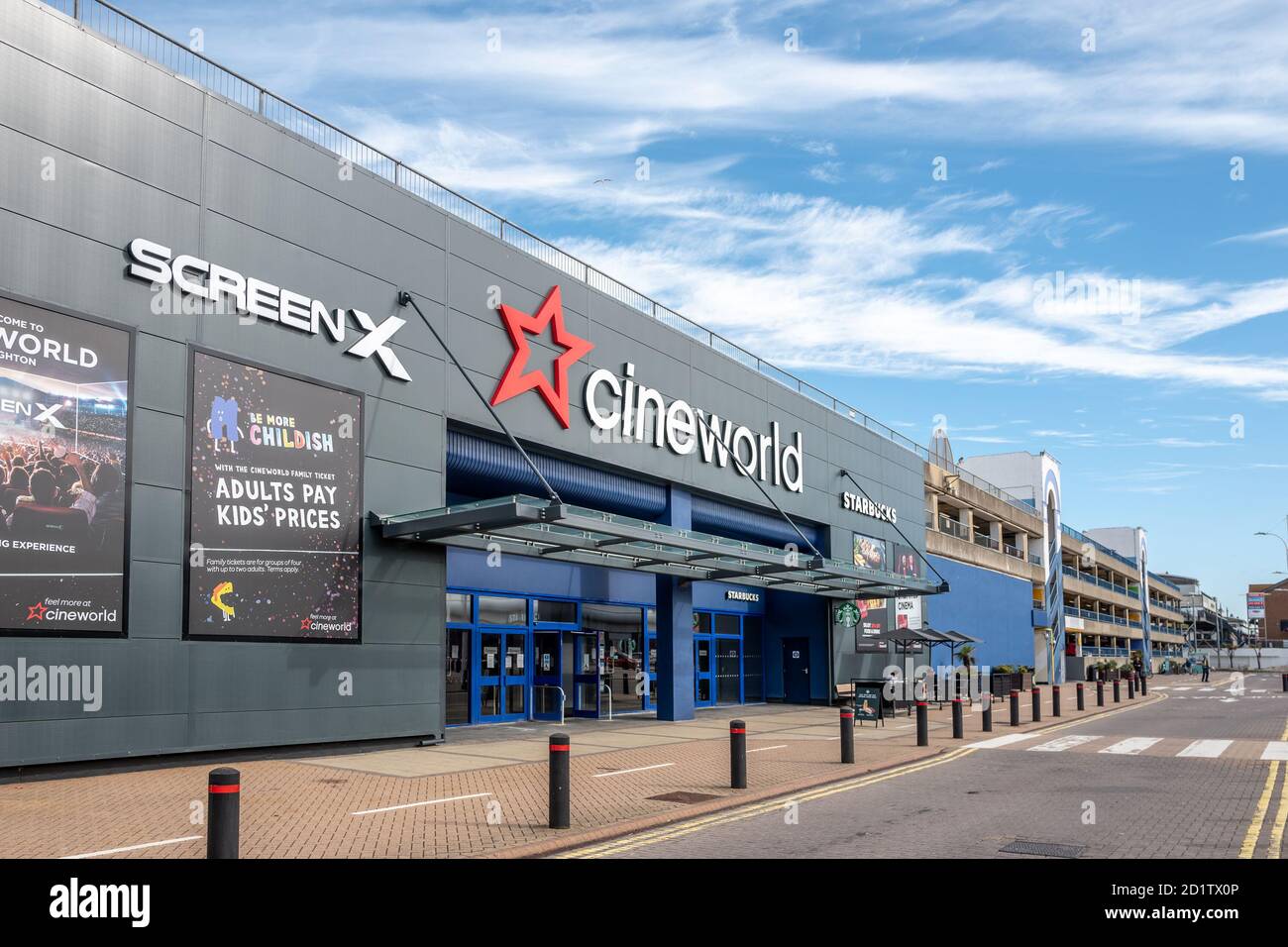 Saltdean, October 5th 2020: Brighton Marina Cineworld reopened in July ...