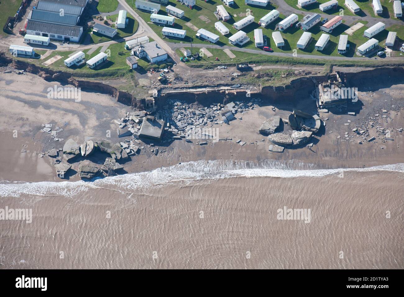 Fort Godwin Coastal Battery severely damaged by coastal erosion and ...