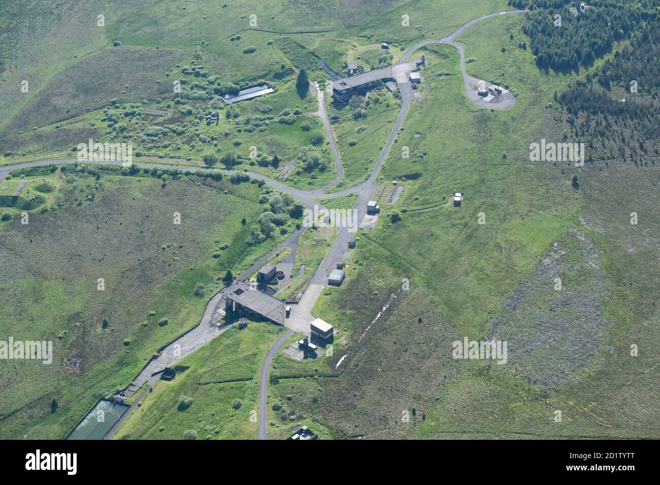 Greymare Hill Missile Test Area, RAF Spadeadam, Cumbria, 2014, UK ...