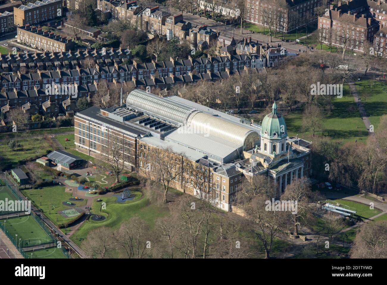 The Imperial War Museum, London, 2018, UK. Aerial view Stock Photo - Alamy