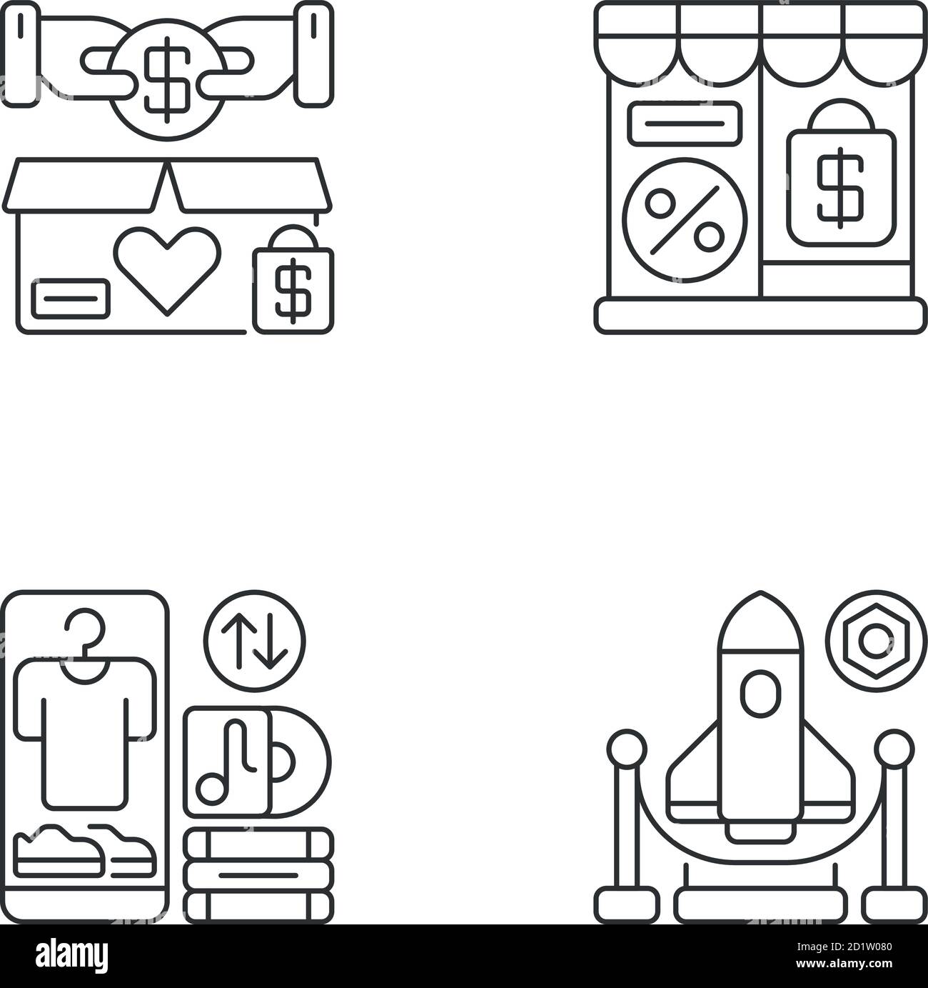 Trading items Stock Vector Images - Alamy