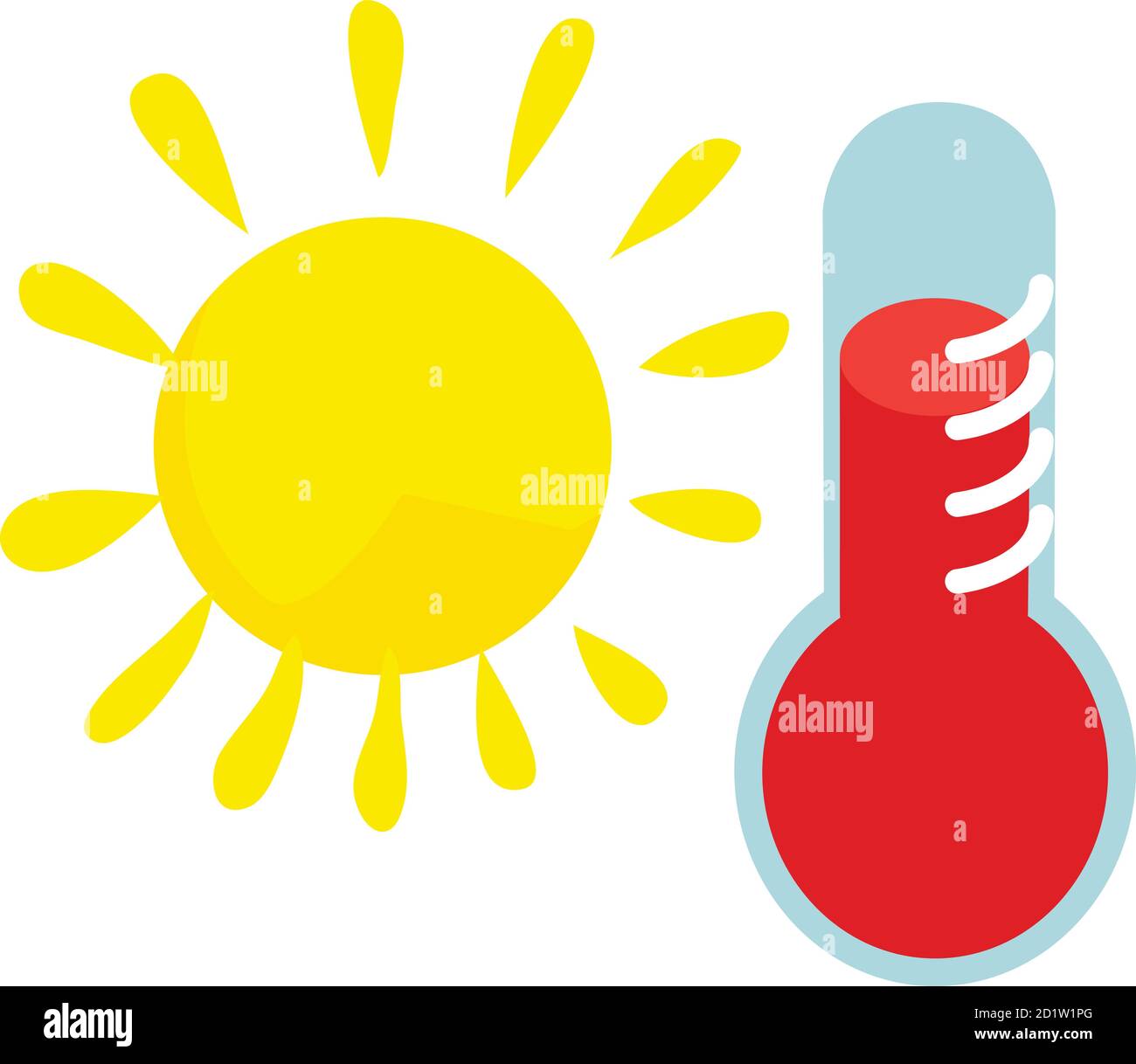 Extreme heat icon, isometric style Stock Vector Image & Art - Alamy