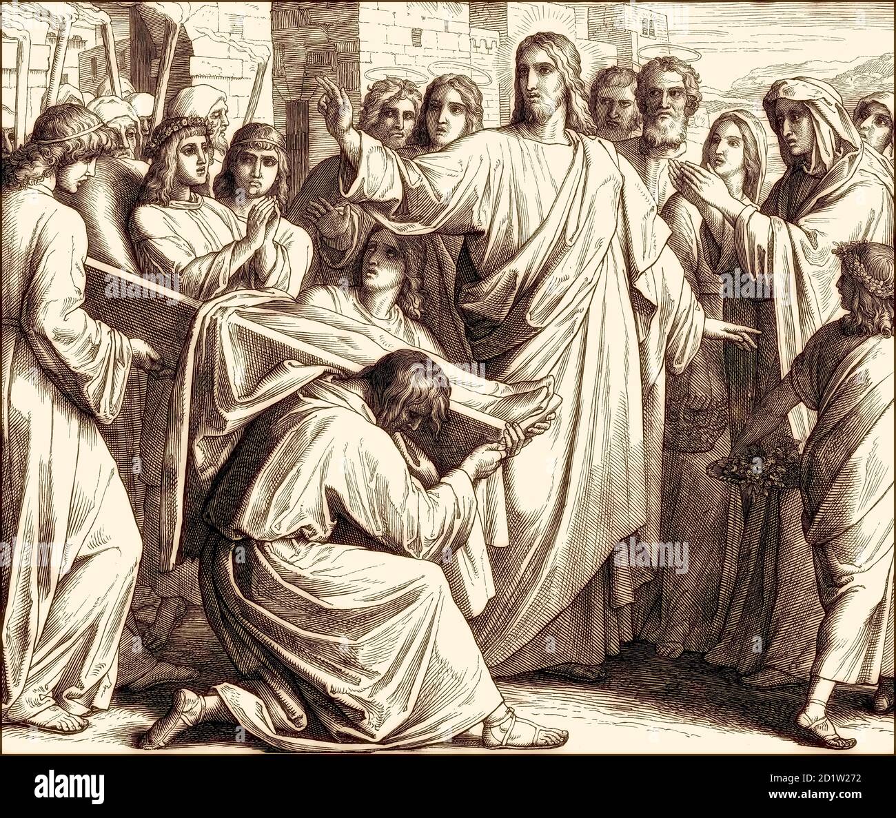 Son of the widow of nain hi-res stock photography and images - Alamy