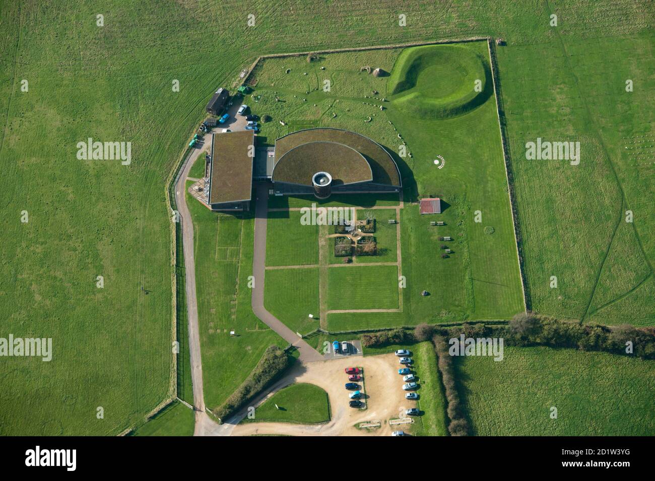 Brading Roman Villa, the museum and open air theatre, Isle of Wight ...
