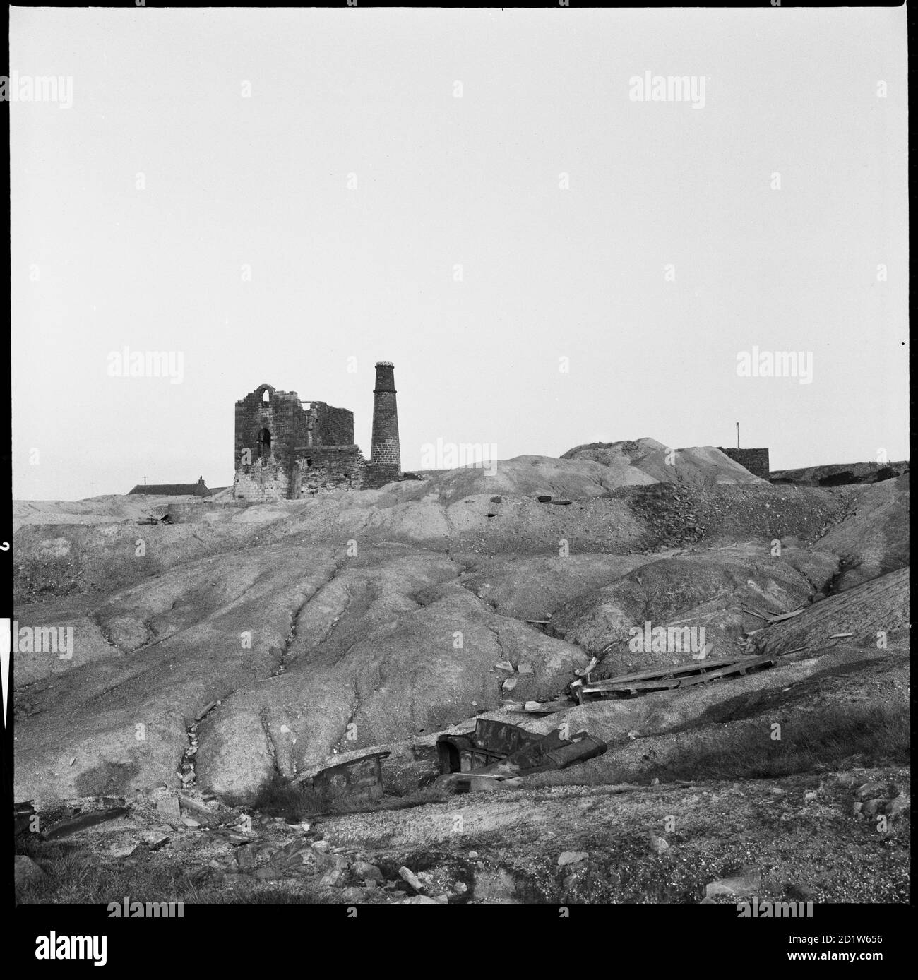 Old lead mine Black and White Stock Photos & Images - Alamy
