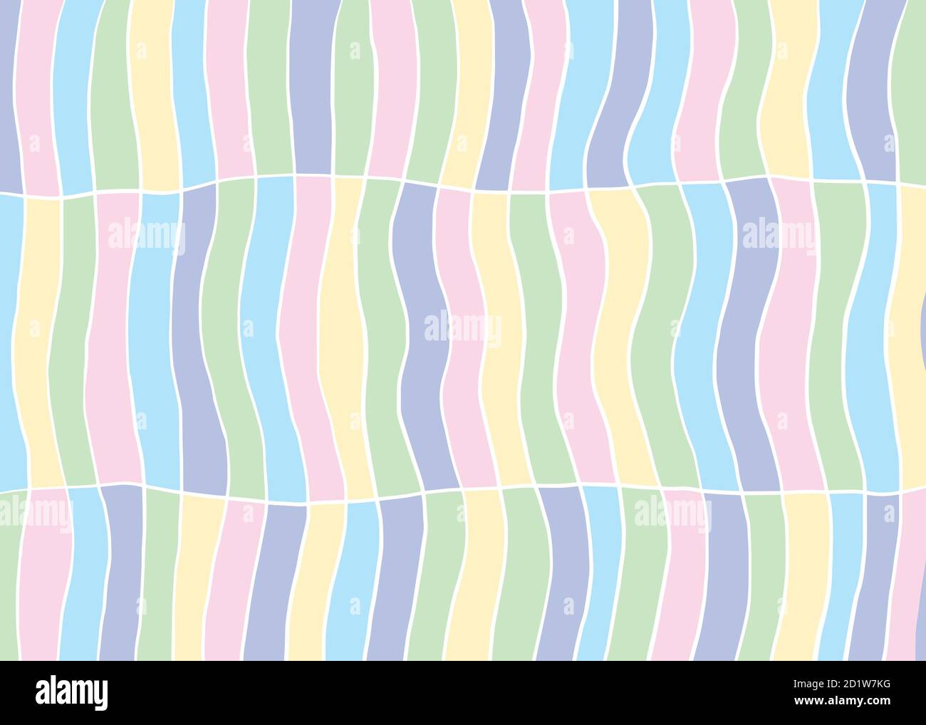 Abstract wave lines. Pastel line pattern. Vector illustration for web ...