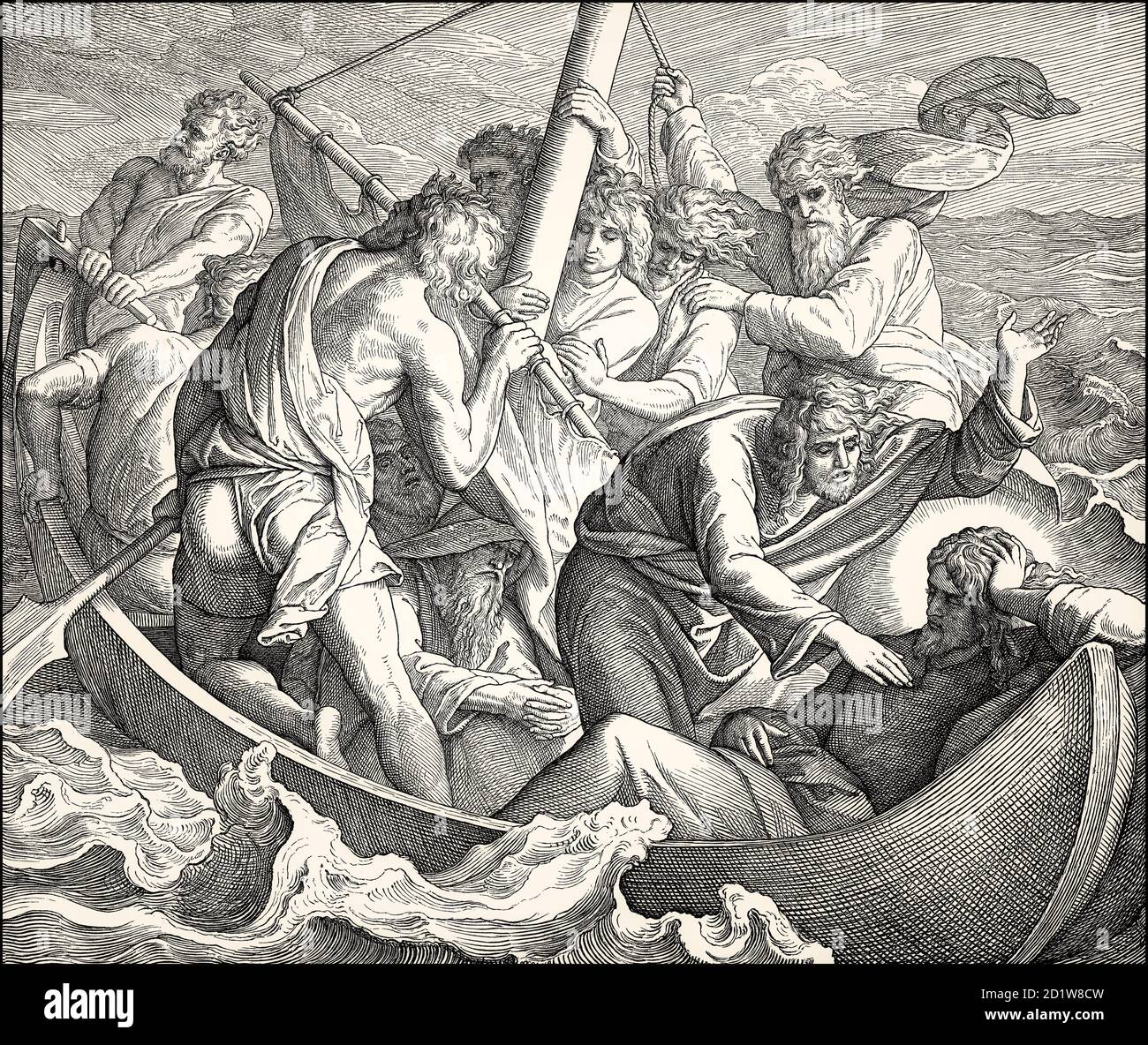 Jesus asleep hi-res stock photography and images - Alamy