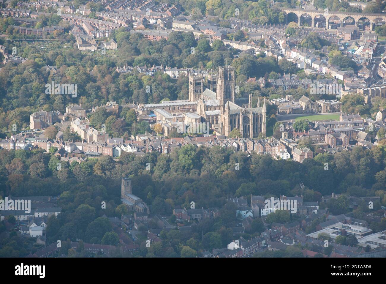 Durham cathedral aerial view hi-res stock photography and images - Alamy