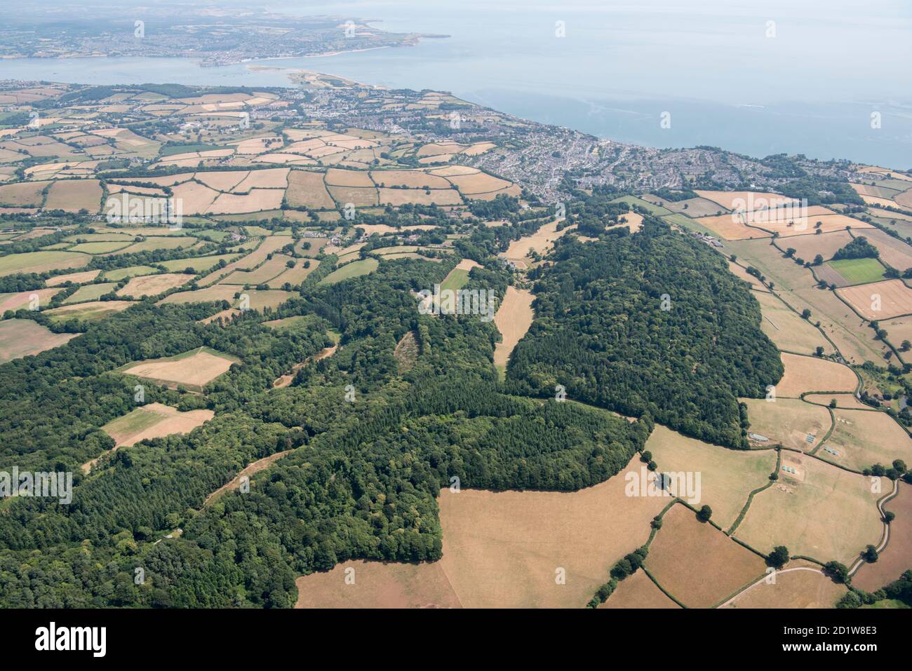 Devon aerial hi-res stock photography and images - Alamy