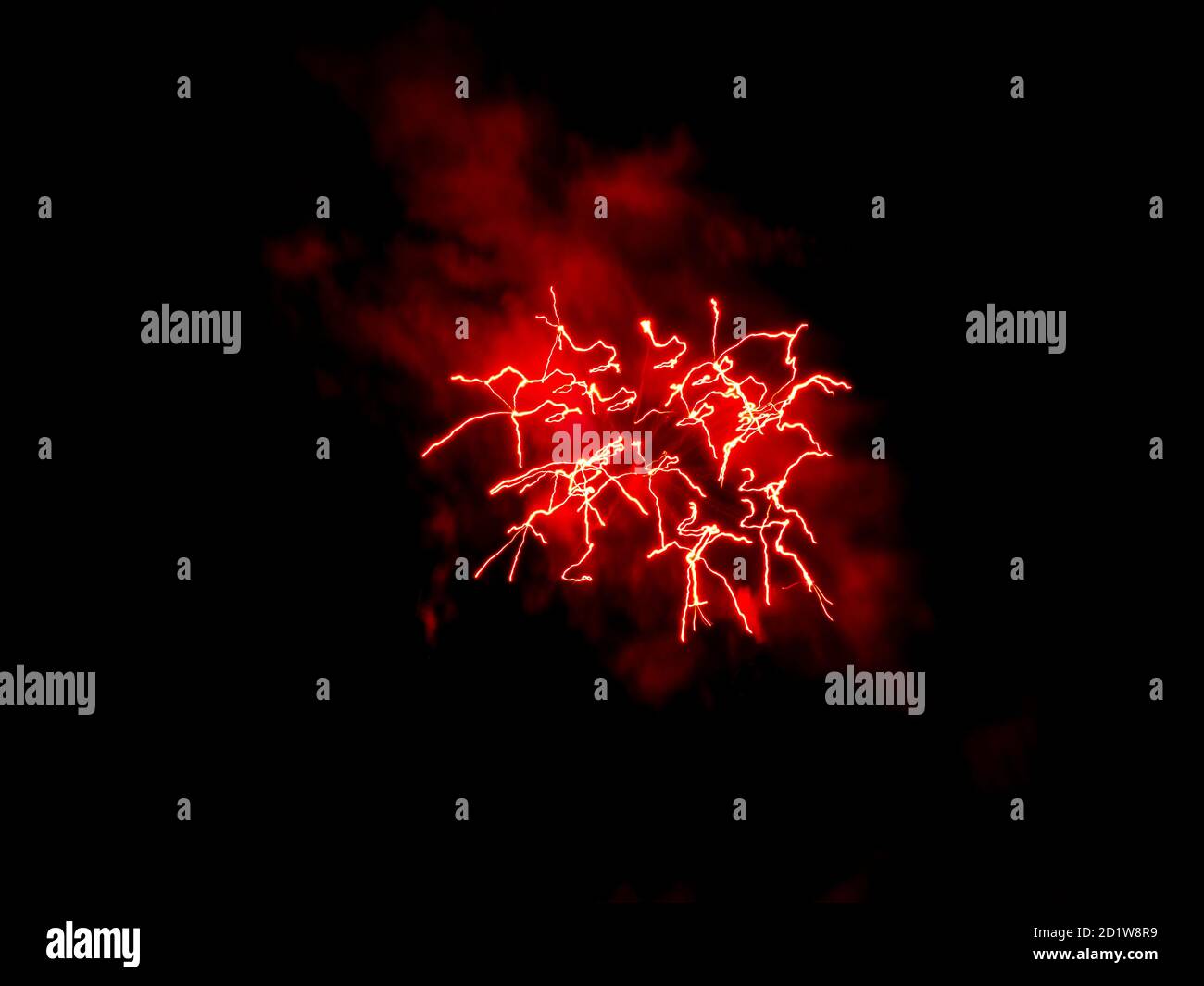 Abstract lines like electrical discharge, red color Stock Photo - Alamy