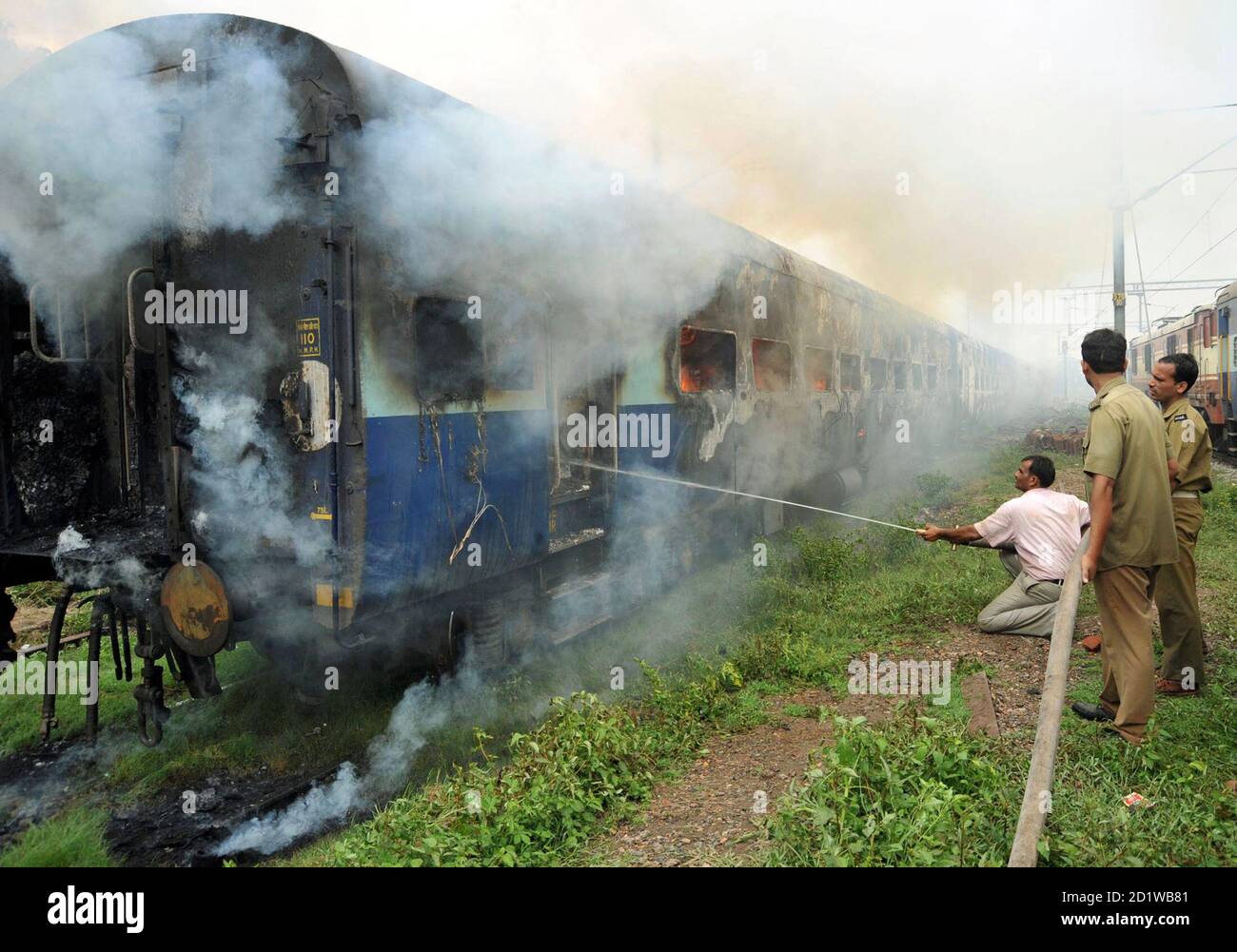 Police station fire india hi-res stock photography and images - Alamy
