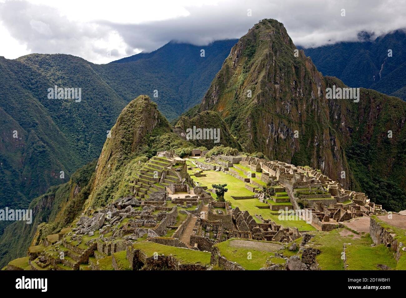 Machu Picchu, The Lost City of the Incas, Andean Cordillera in Peru ...