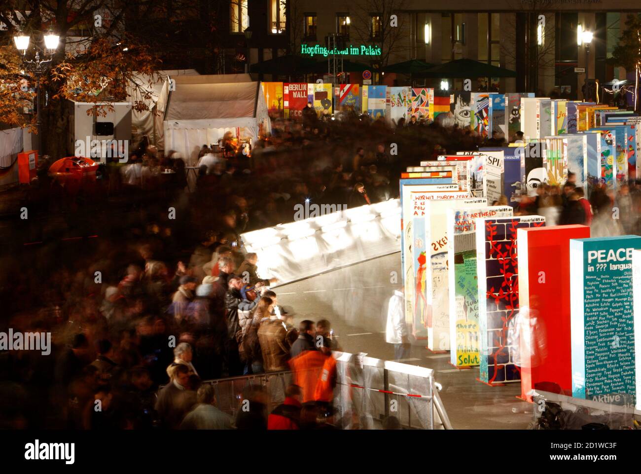 Walking berlin wall route hi-res stock photography and images - Alamy