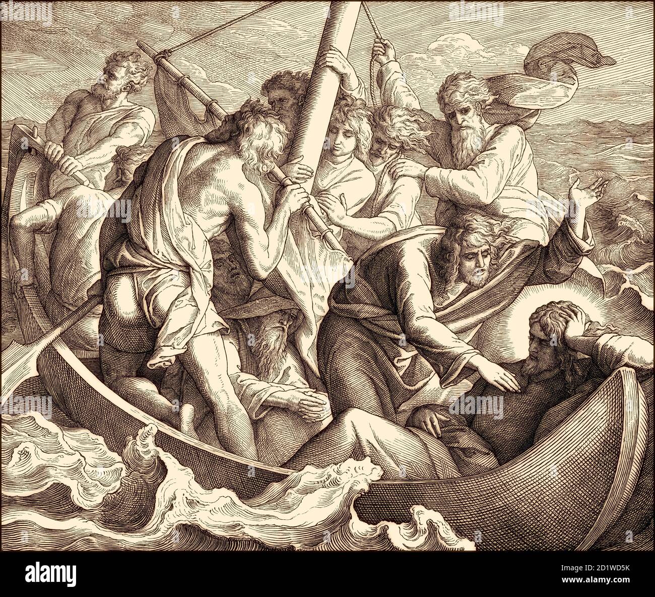 Asleep jesus hi-res stock photography and images - Alamy