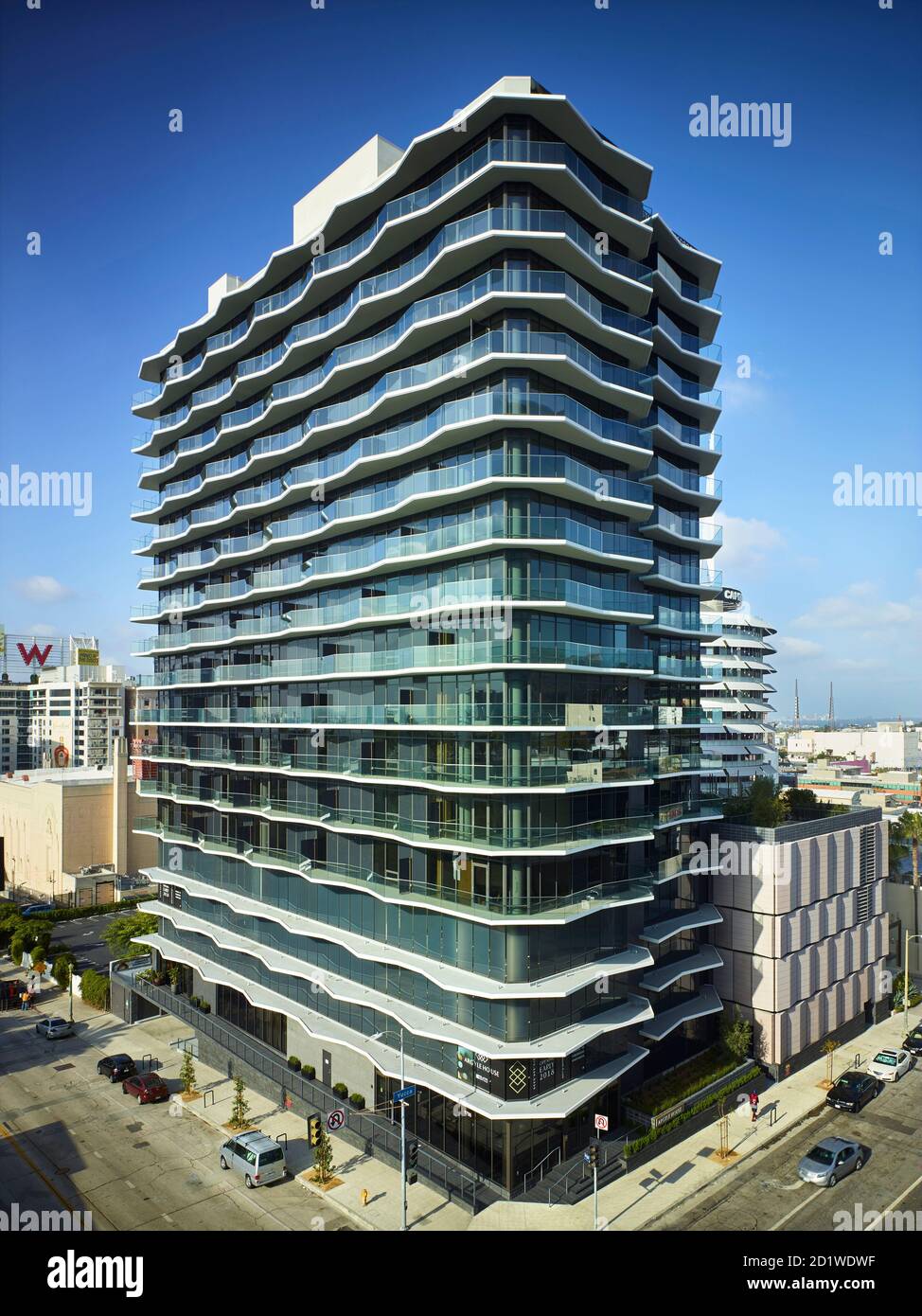 Argyle House, Hollywood, California, USA. Completed in May 2018 Stock ...