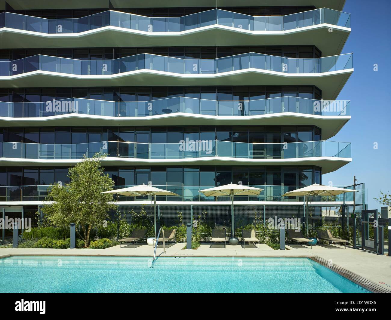 Argyle House, Hollywood, California, USA. Completed in May 2018 Stock ...