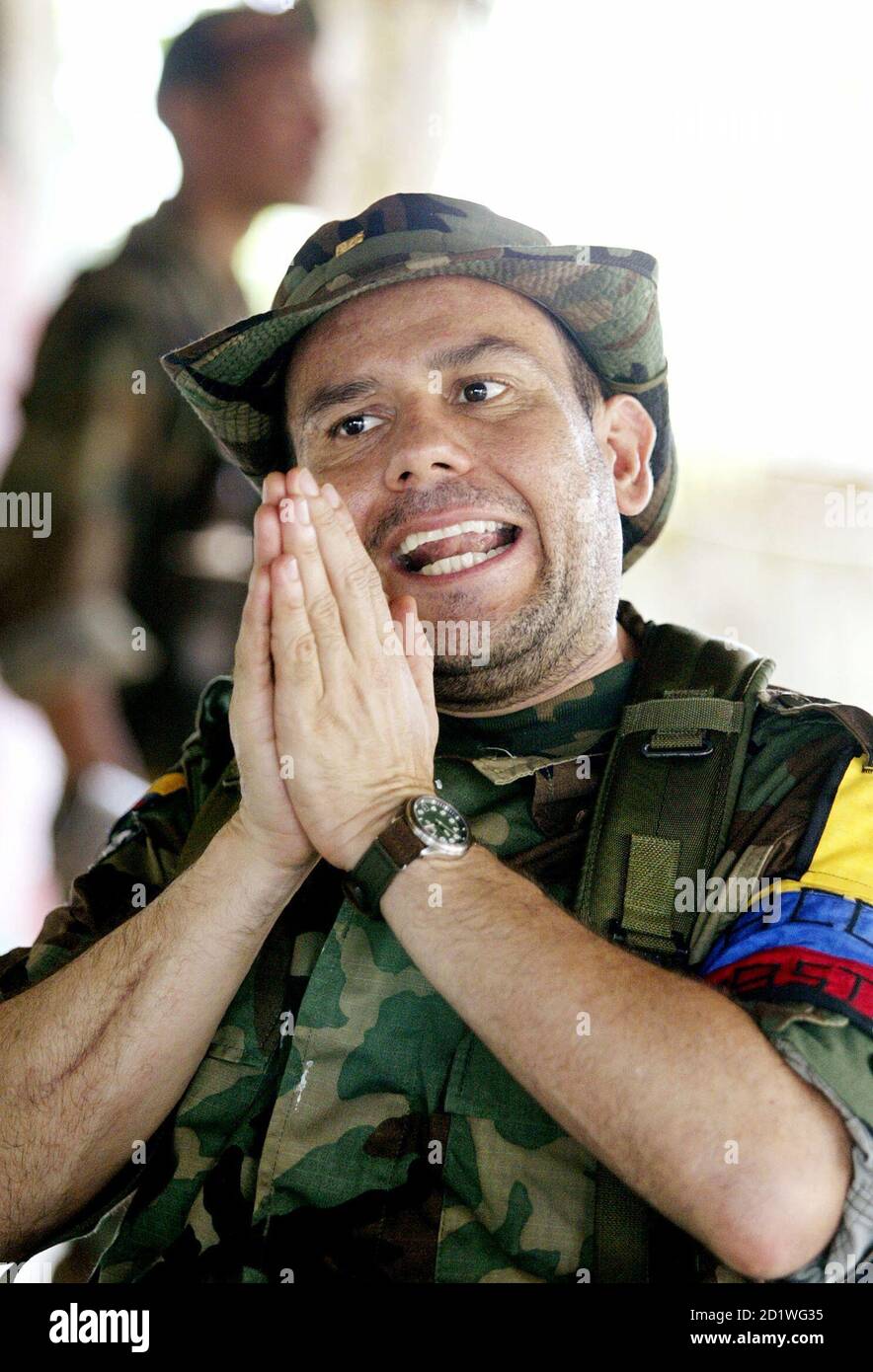 Carlos castano colombia hi-res stock photography and images - Alamy