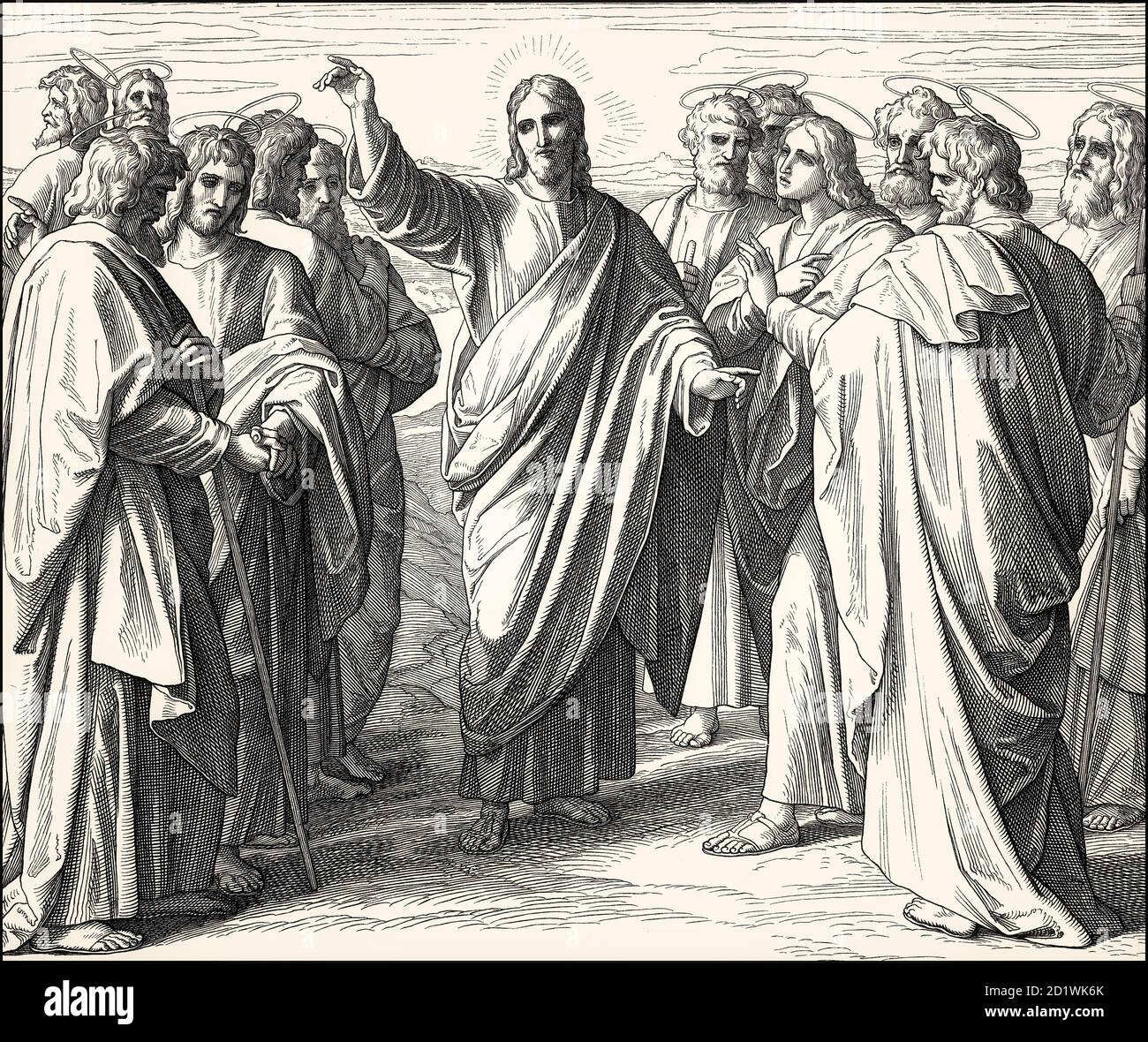 Twelve apostles jesus hi-res stock photography and images - Alamy