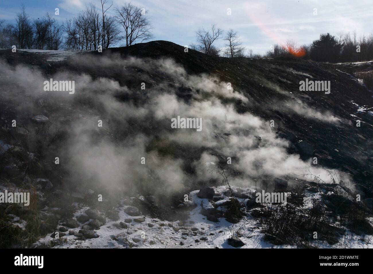 Centralia pennsylvania mine fire hi-res stock photography and images ...
