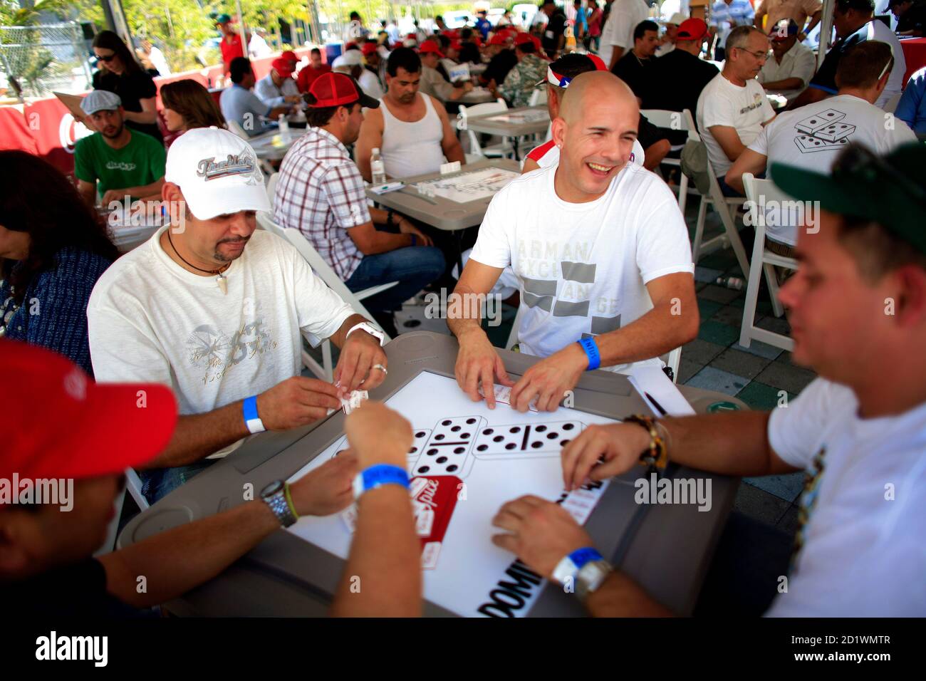 Domino tournament hi-res stock photography and images - Alamy