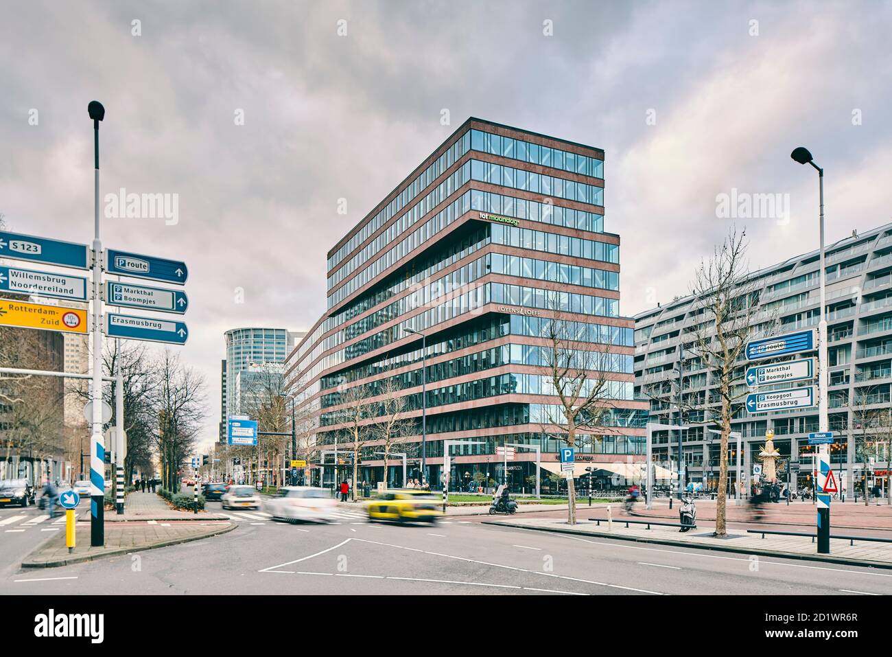 Blaak 31 in Rotterdam, Netherlands, completed in 2010 Stock Photo - Alamy