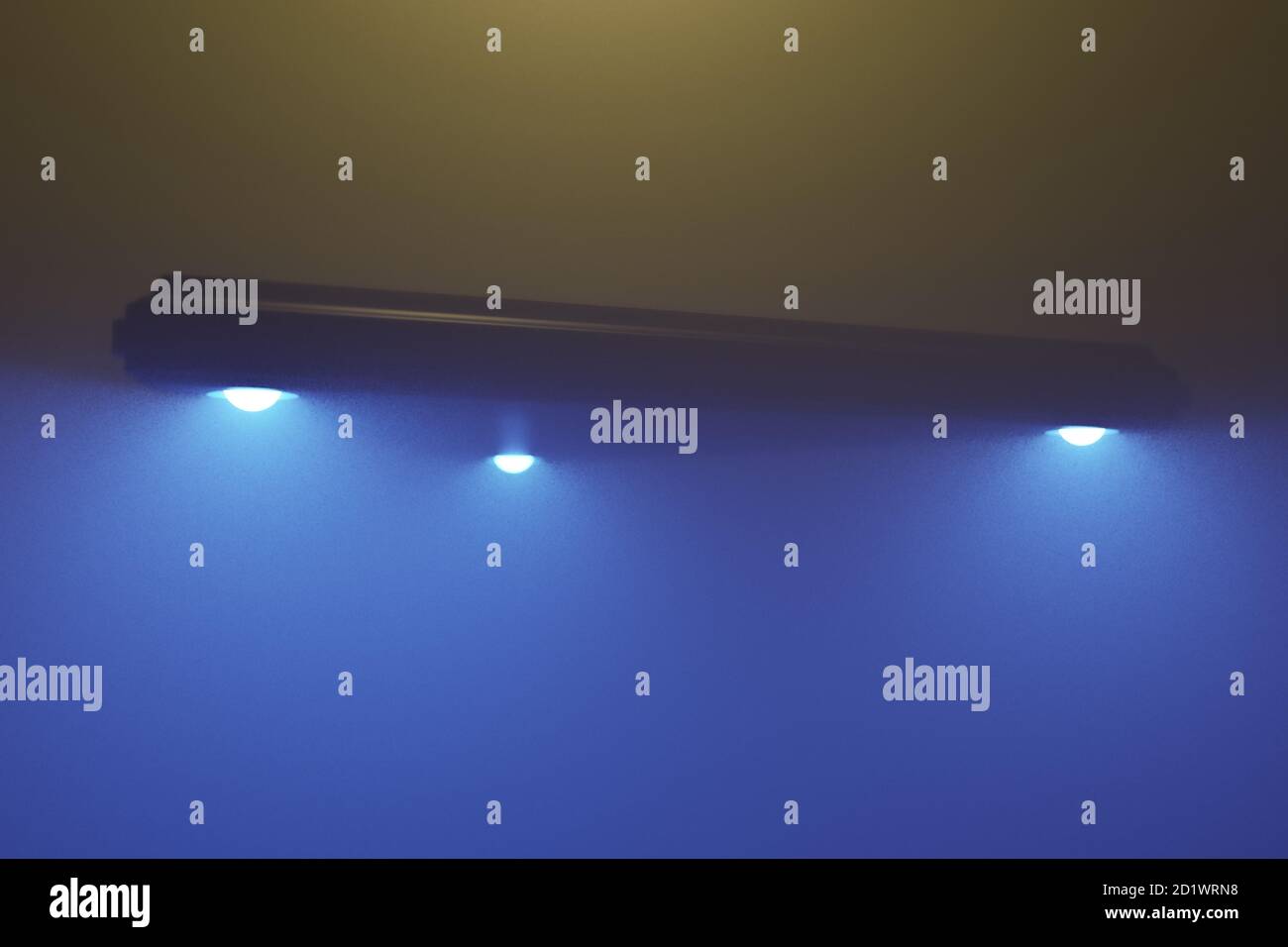 triangular shape flying object 3d illustration Stock Photo - Alamy