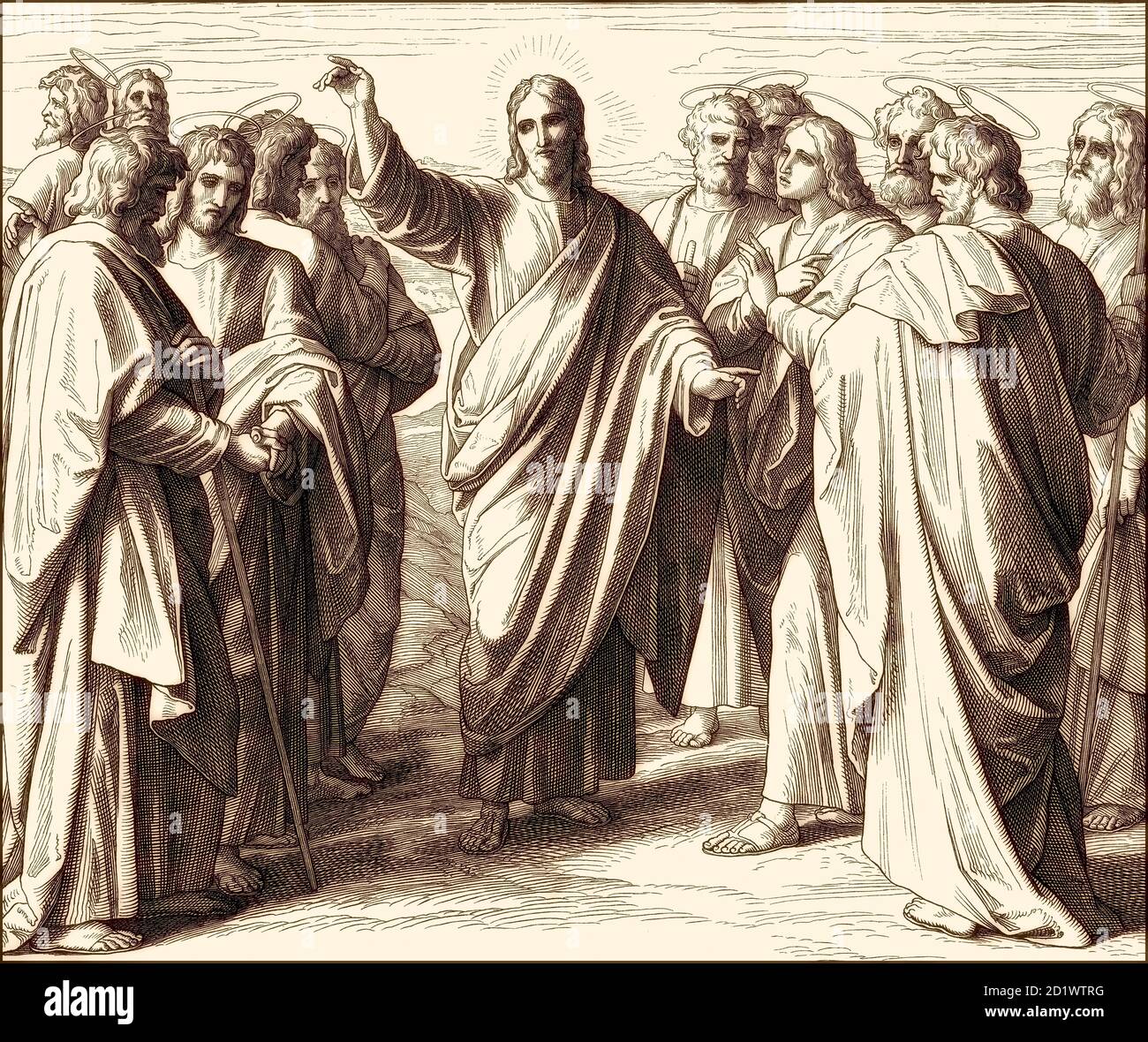 Jesus sends apostles hi-res stock photography and images - Alamy Jesus sends apostles hi-res stock photography and images - Alamy