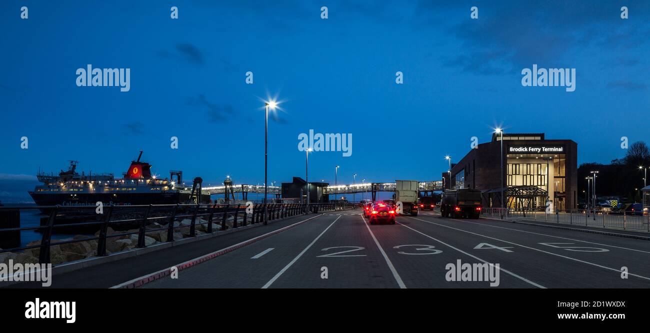 Brodick ferry terminal hi-res stock photography and images - Alamy