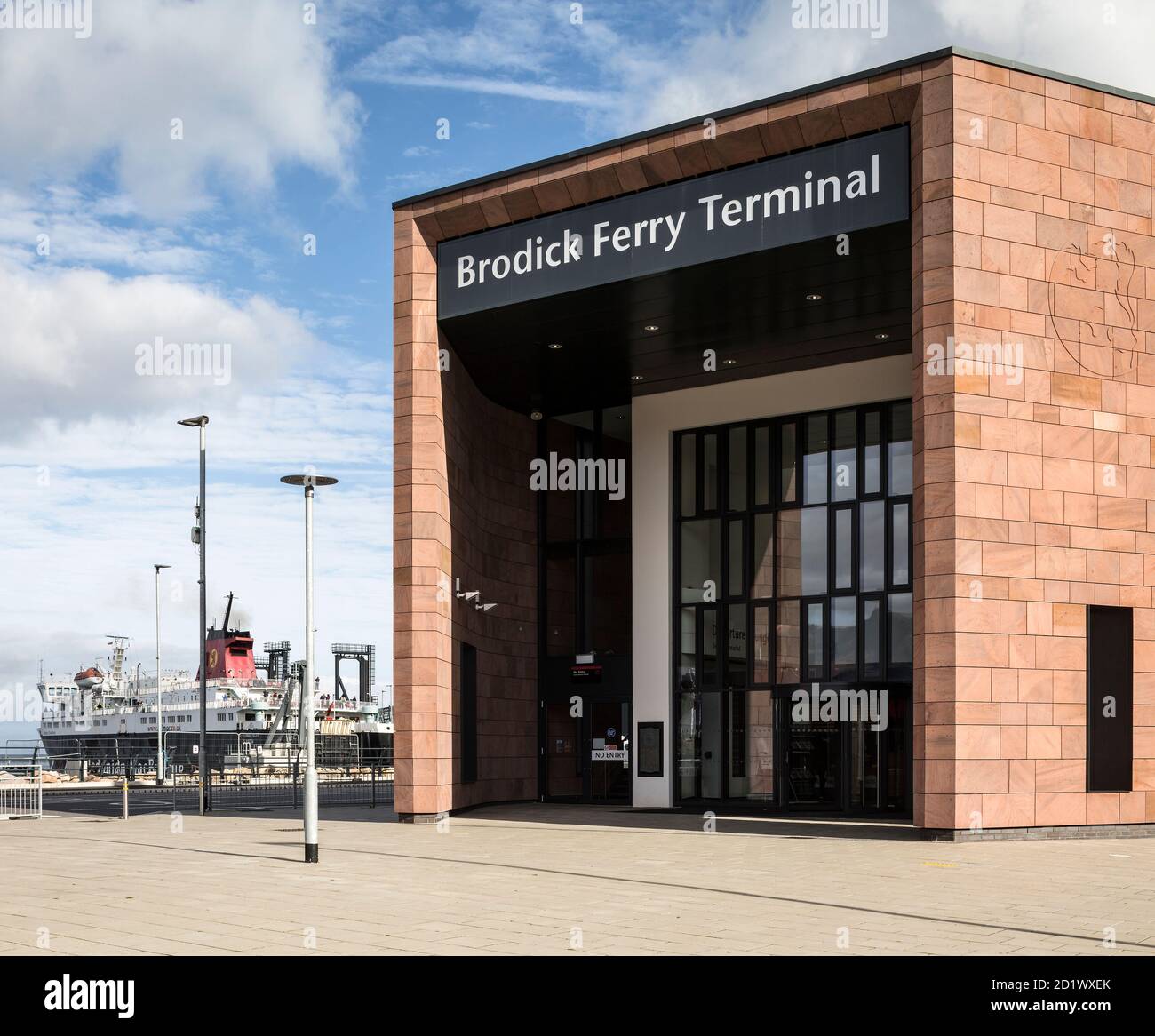 Brodick harbour hi-res stock photography and images - Alamy