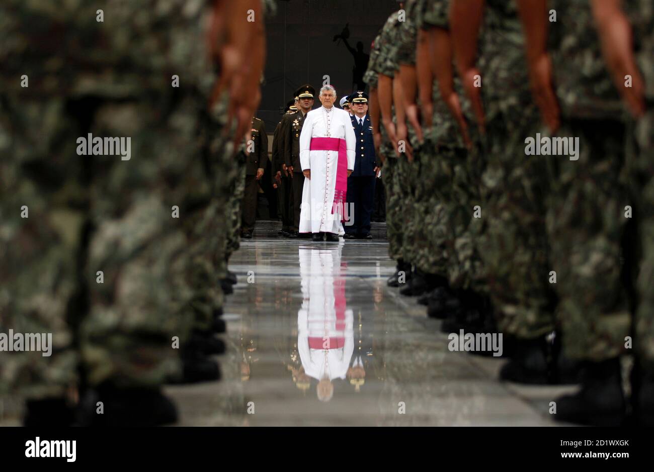 Priest in the army hi-res stock photography and images - Alamy