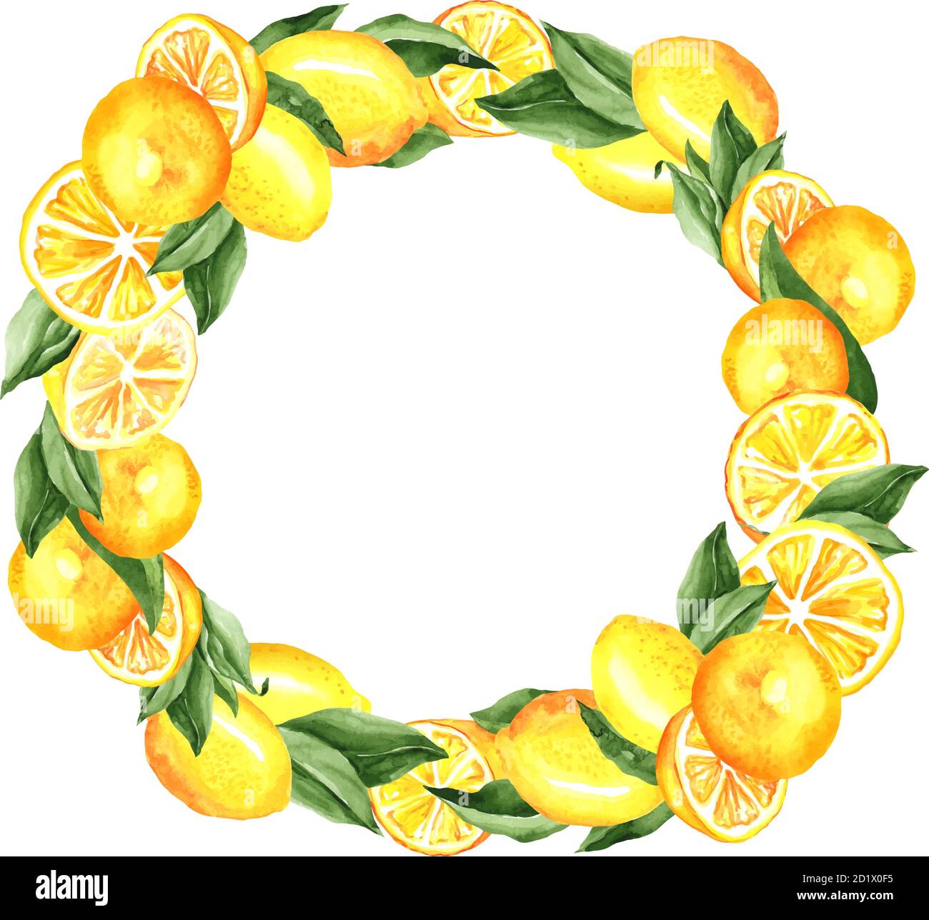 Composition of lemons Stock Vector Images - Alamy