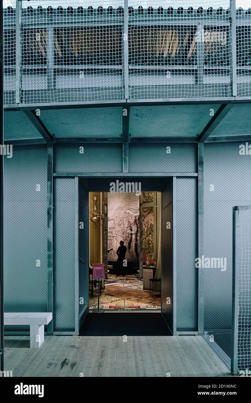 Boxen gallery installed at ArkDes Museum in Stockholm, Sweden, opened ...