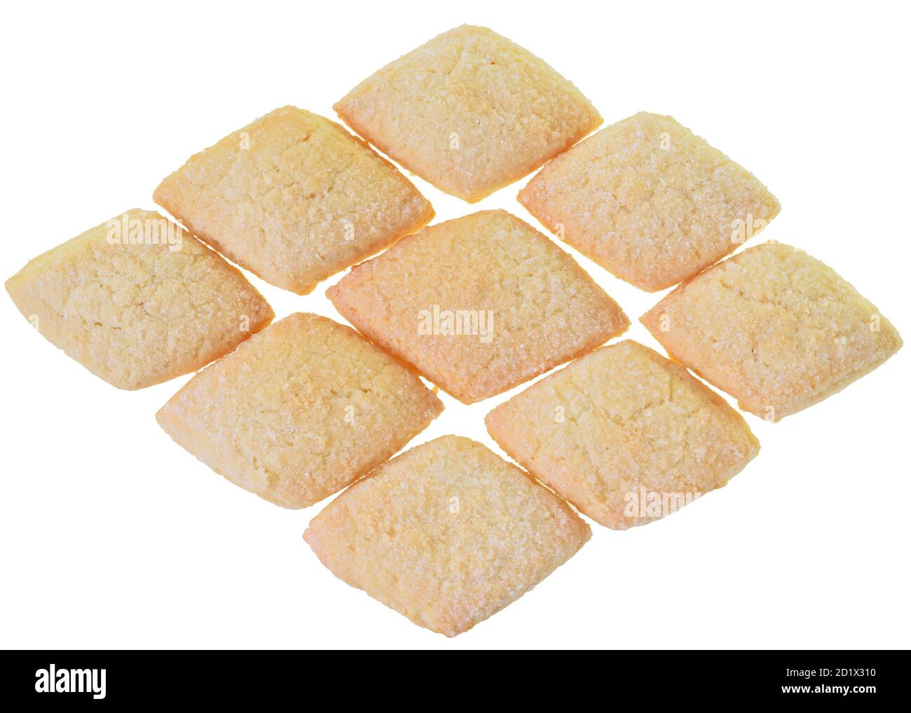 Homemade shortbread cookies isolated on white background Stock Photo ... Homemade shortbread cookies isolated on white background Stock Photo ...