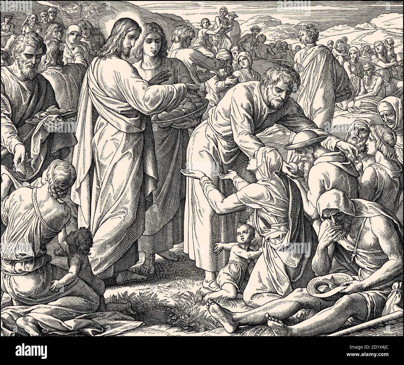 Feeding of the 5000 hi-res stock photography and images - Alamy