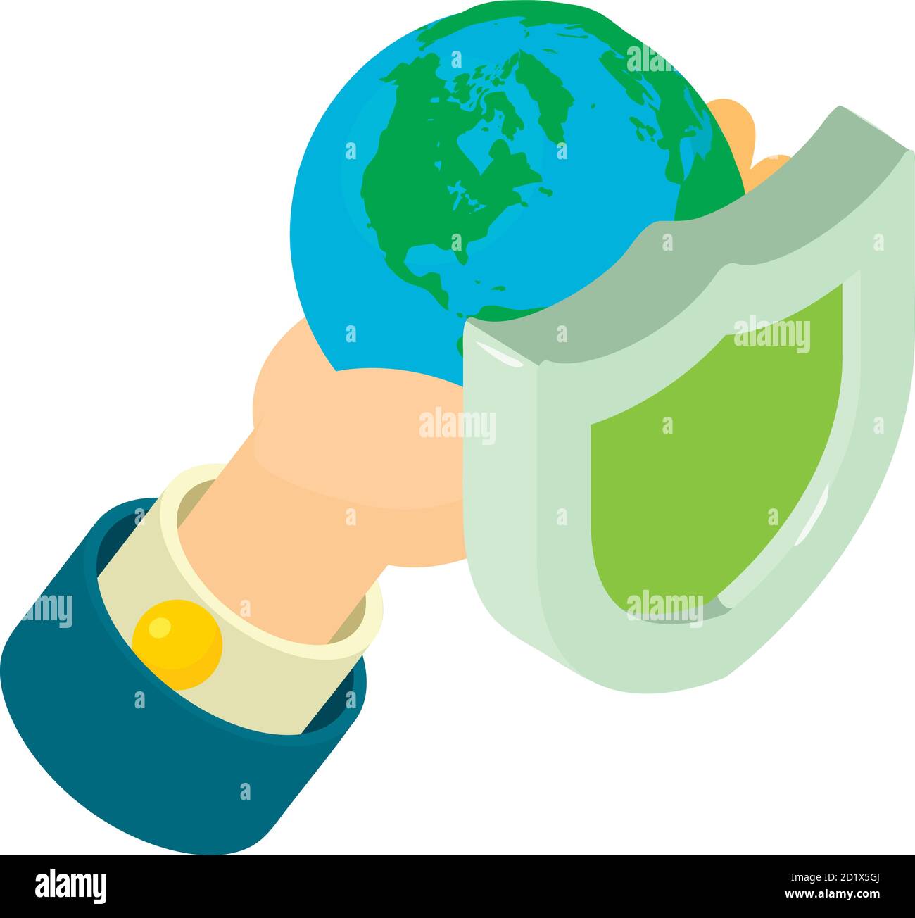 Protect protecting environment Stock Vector Images - Alamy