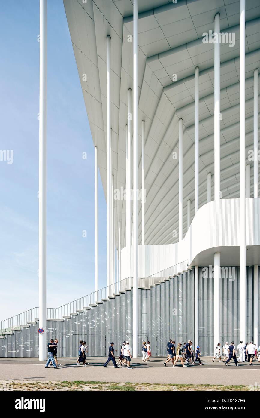 The Matmut ATLANTIQUE stadium, previously also known as the Nouveau ...