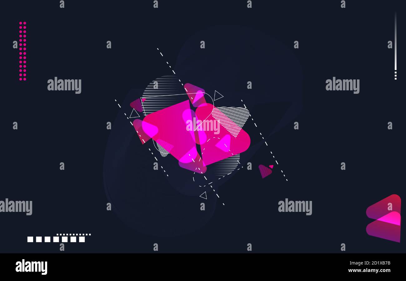 Modern shapes abstract background design Stock Vector Image & Art - Alamy