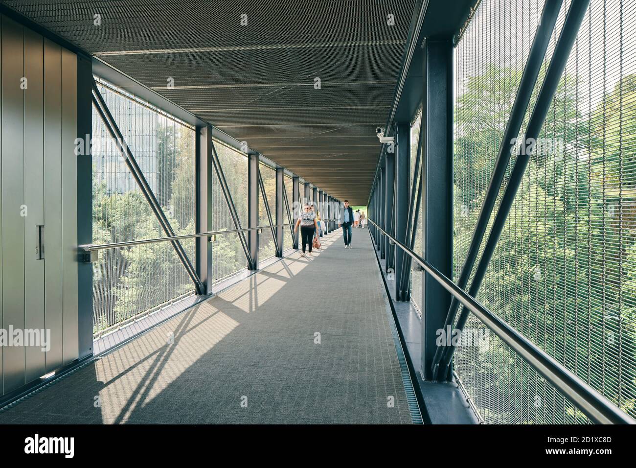 Pfaffenthal Lift in Luxembourg, connects the historic district of ...