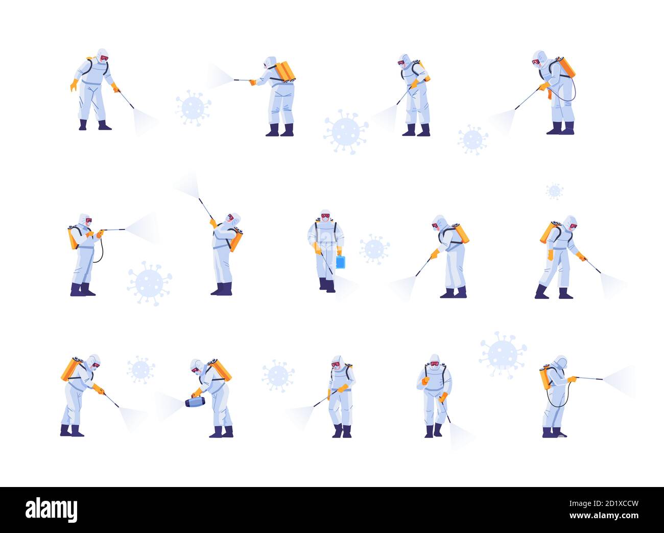 Pandemic control work Cut Out Stock Images & Pictures - Alamy