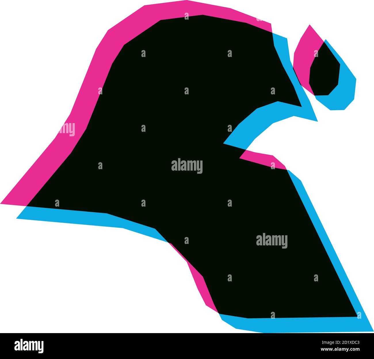 Kuwait silhouette hi-res stock photography and images - Alamy