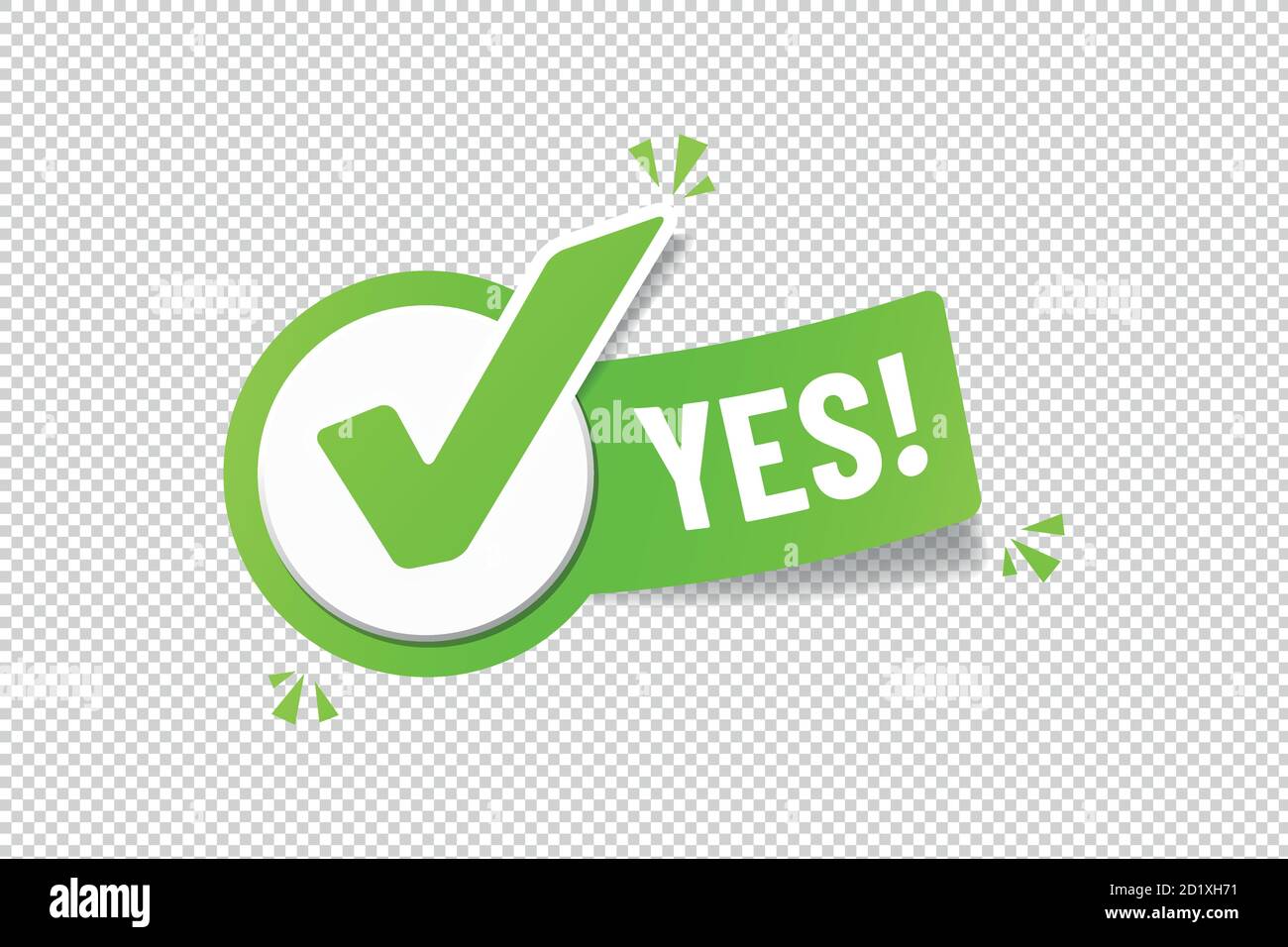 Yes Label High Resolution Stock Photography and Images - Alamy