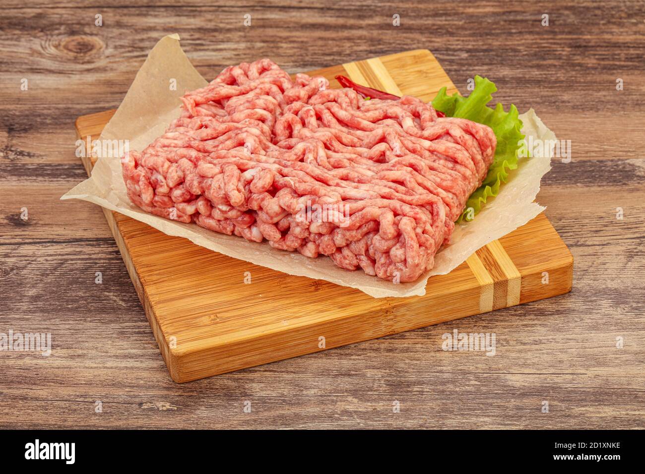 Minced meat - pork and beef - for cooking Stock Photo - Alamy
