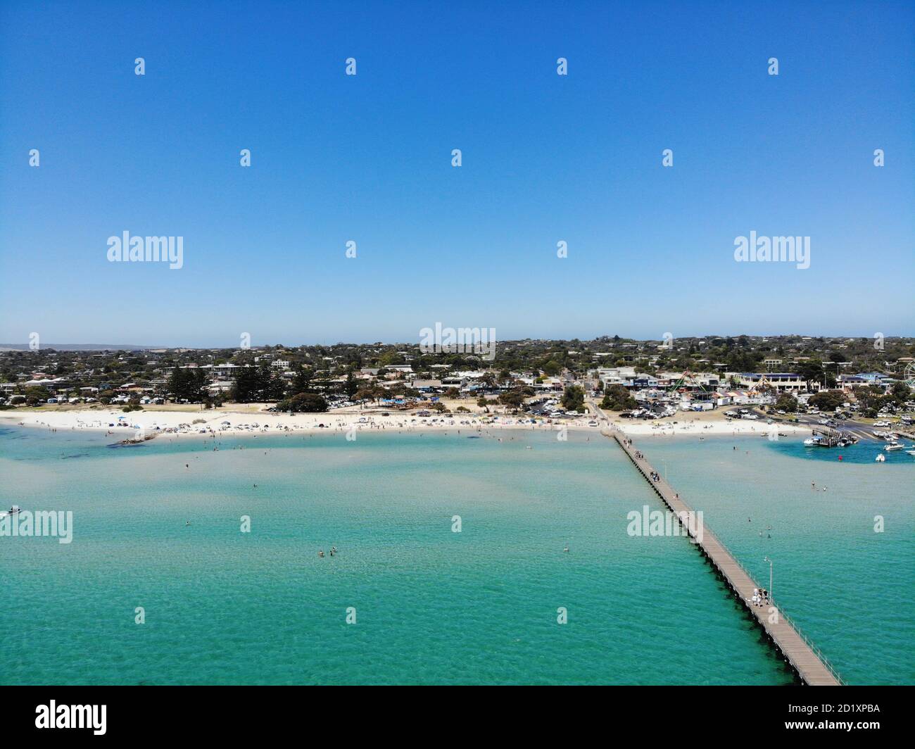 Rye Pier, Mornington Peninsula, Melbourne Stock Photo - Alamy