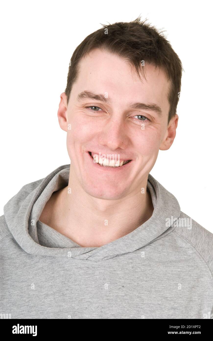 Full length man in sweater hi-res stock photography and images - Alamy