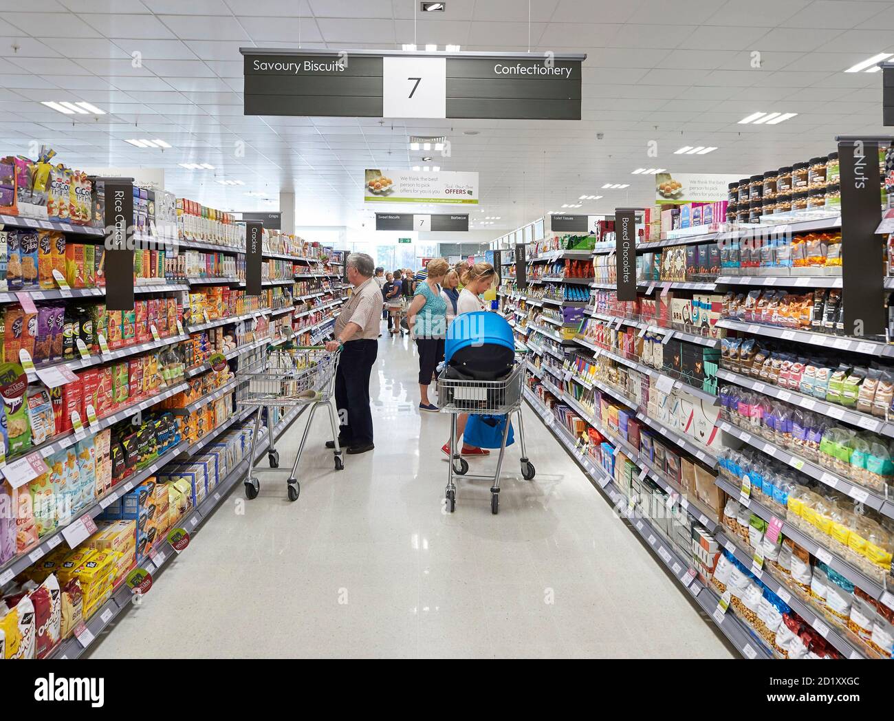 Waitrose aisle hi-res stock photography and images - Alamy