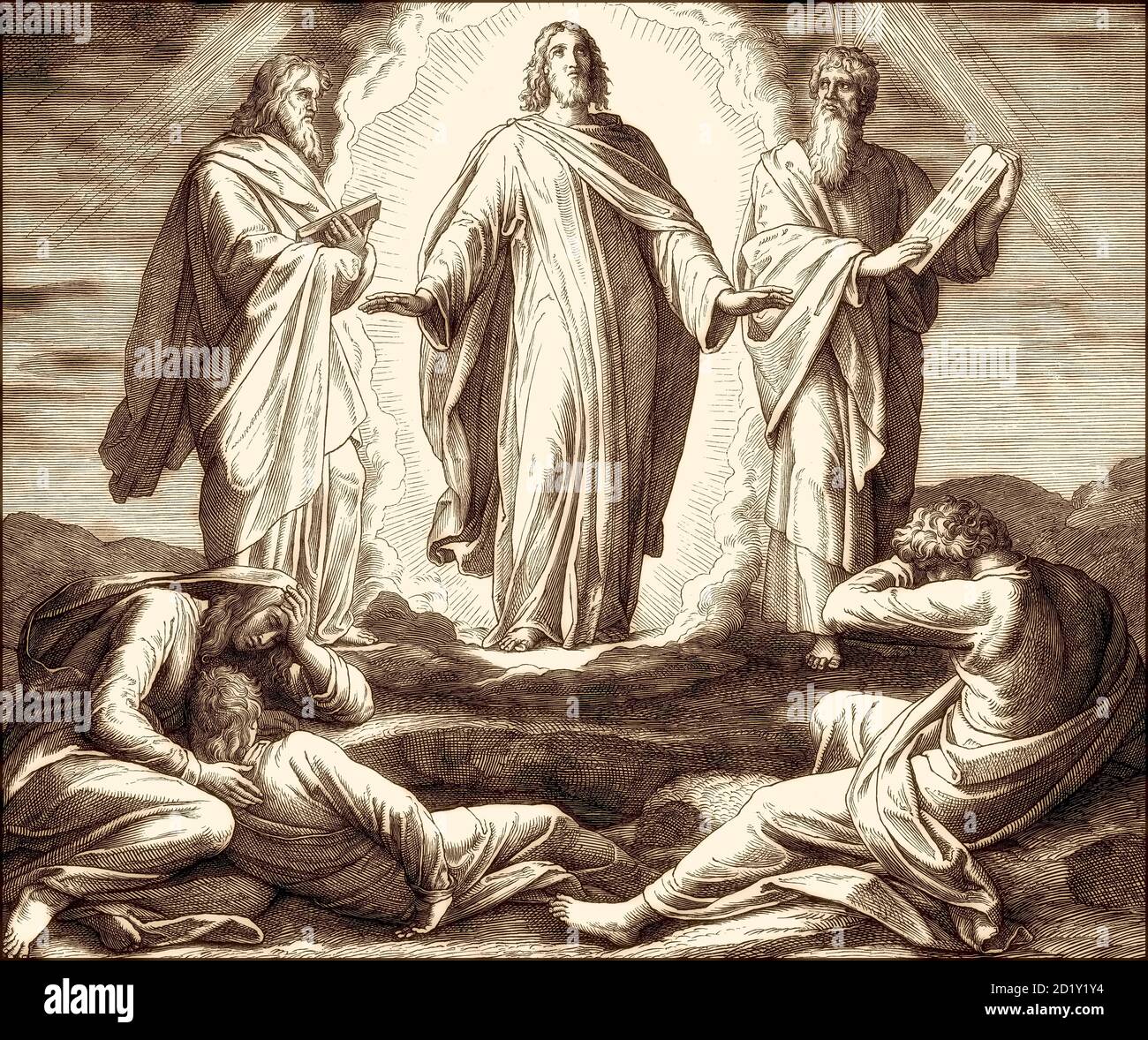 The Transfiguration of Jesus, New Testament, by Julius Schnorr von ...