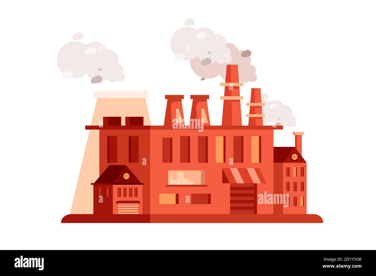 Worker works in factory Cut Out Stock Images & Pictures - Alamy