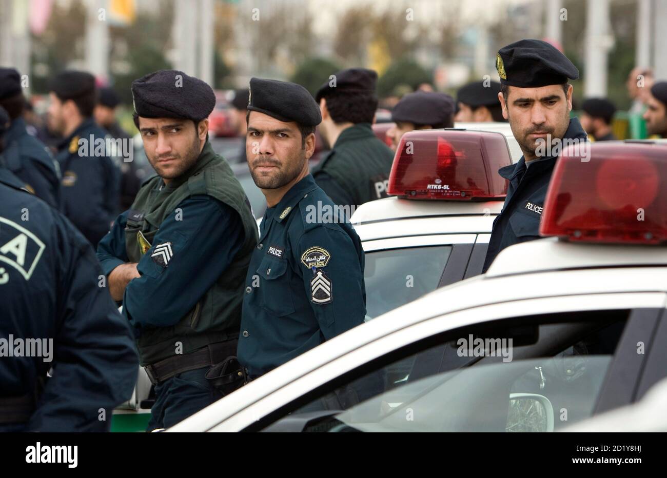 Iranian police hi-res stock photography and images - Alamy